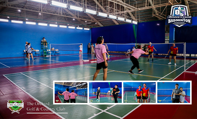 The Orchard Golf & Country Club - 8th Members & Guest Badminton ...